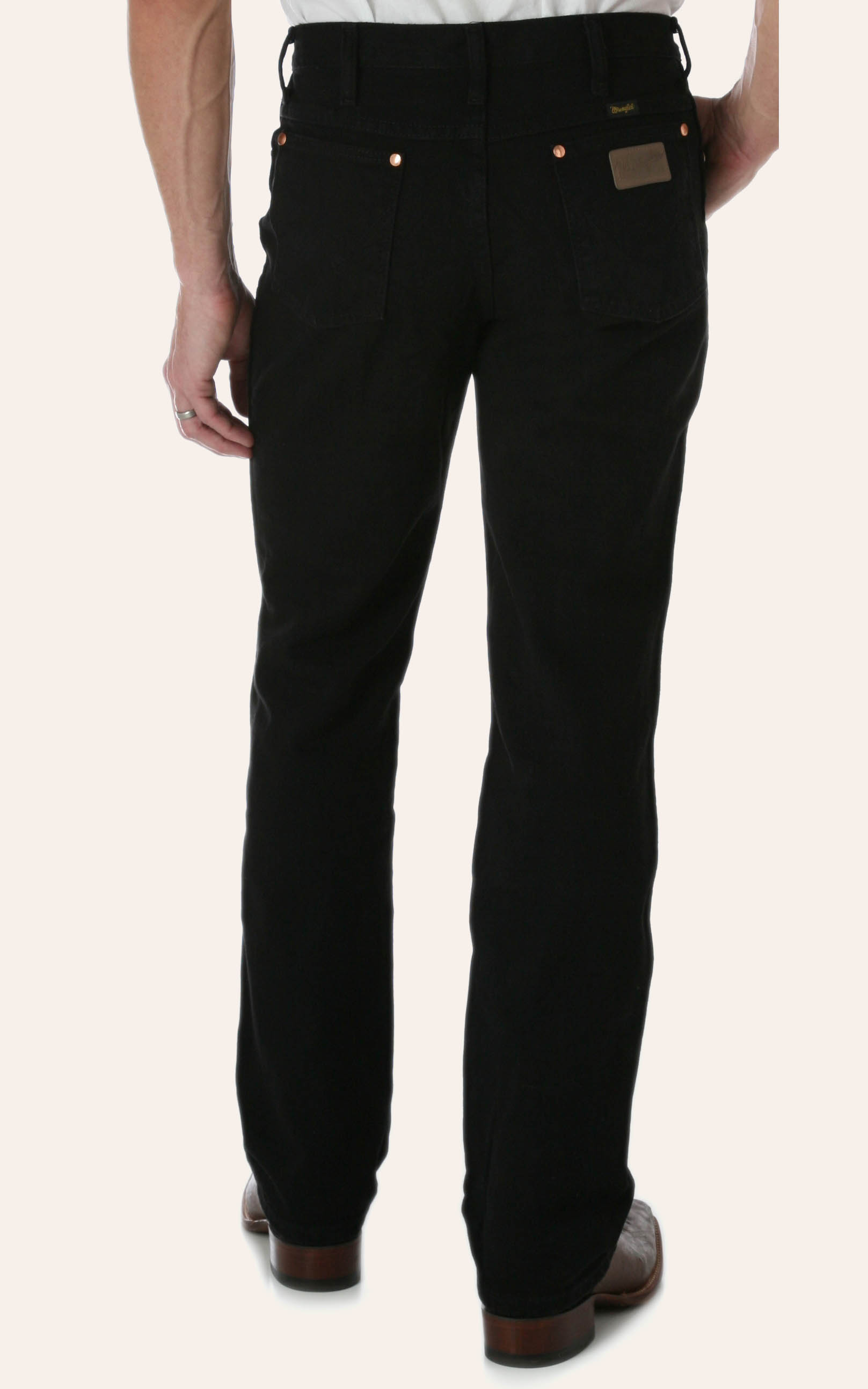 Wrangler Men's Cowboy Cut Black Slim Fit Big & Tall Jeans | Cavender's