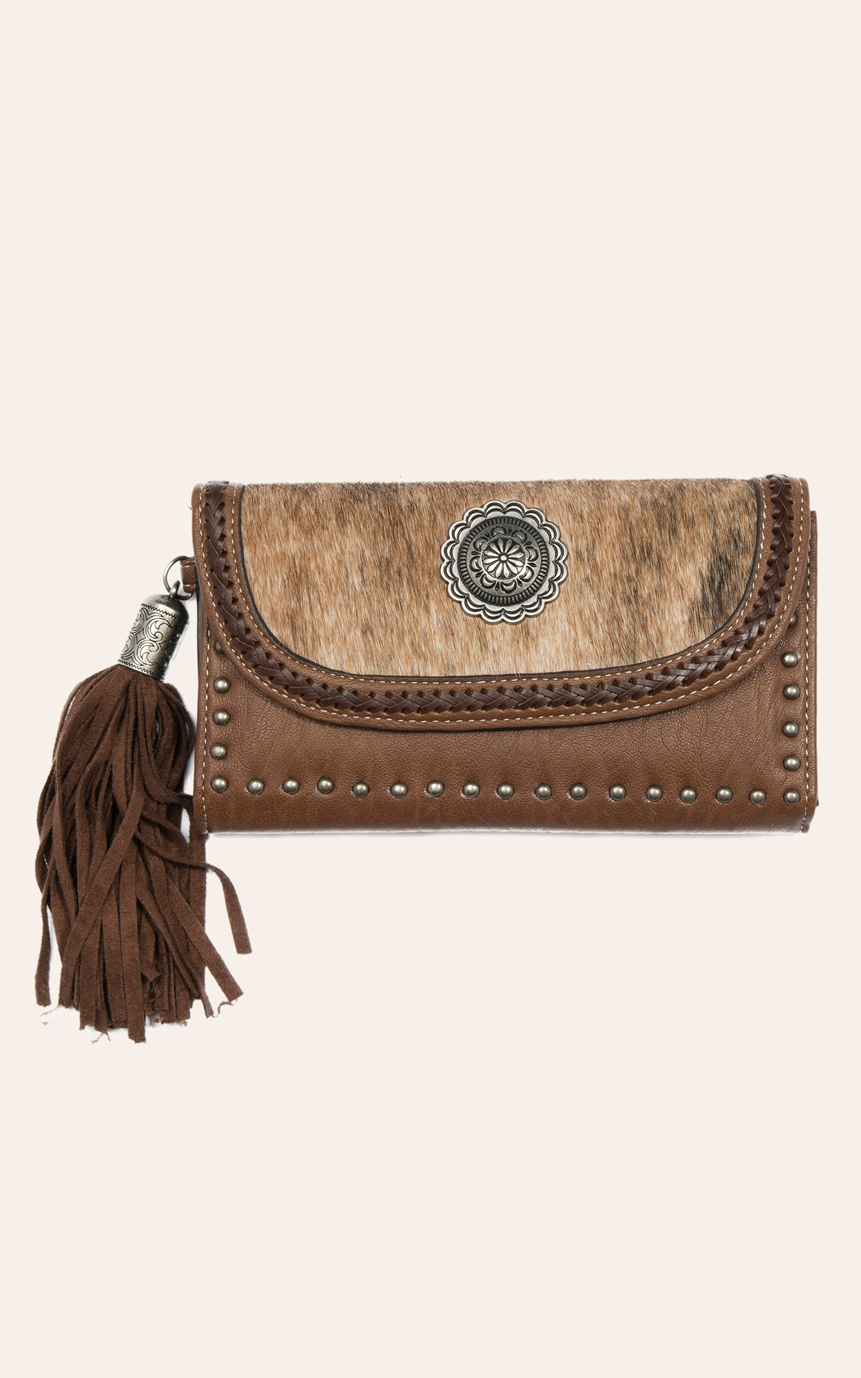 Blazin Roxx Brown Ella Flap Wallet | Cavender's