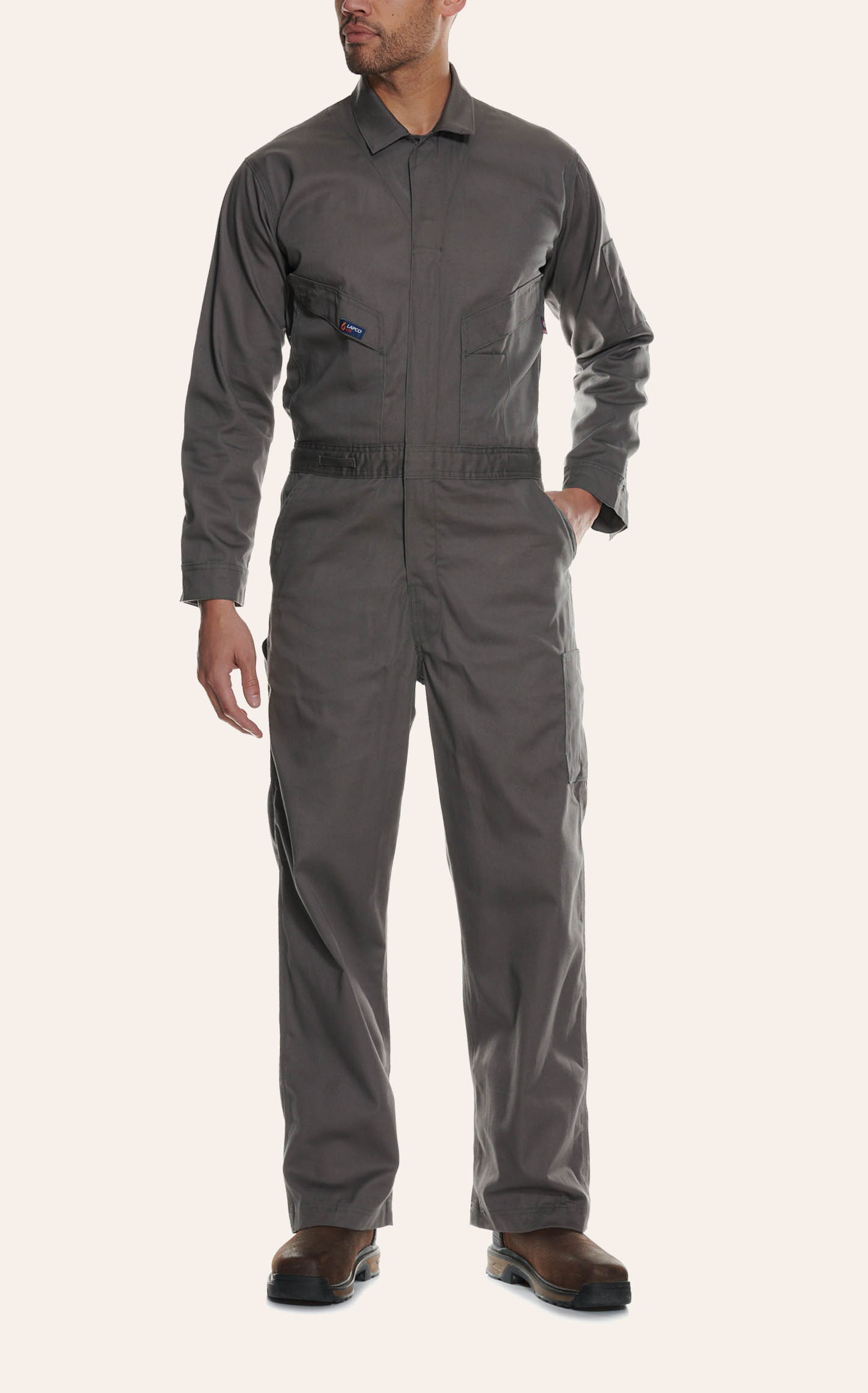 Lapco FR Grey 7 oz. Coveralls - Big & Tall | Cavender's