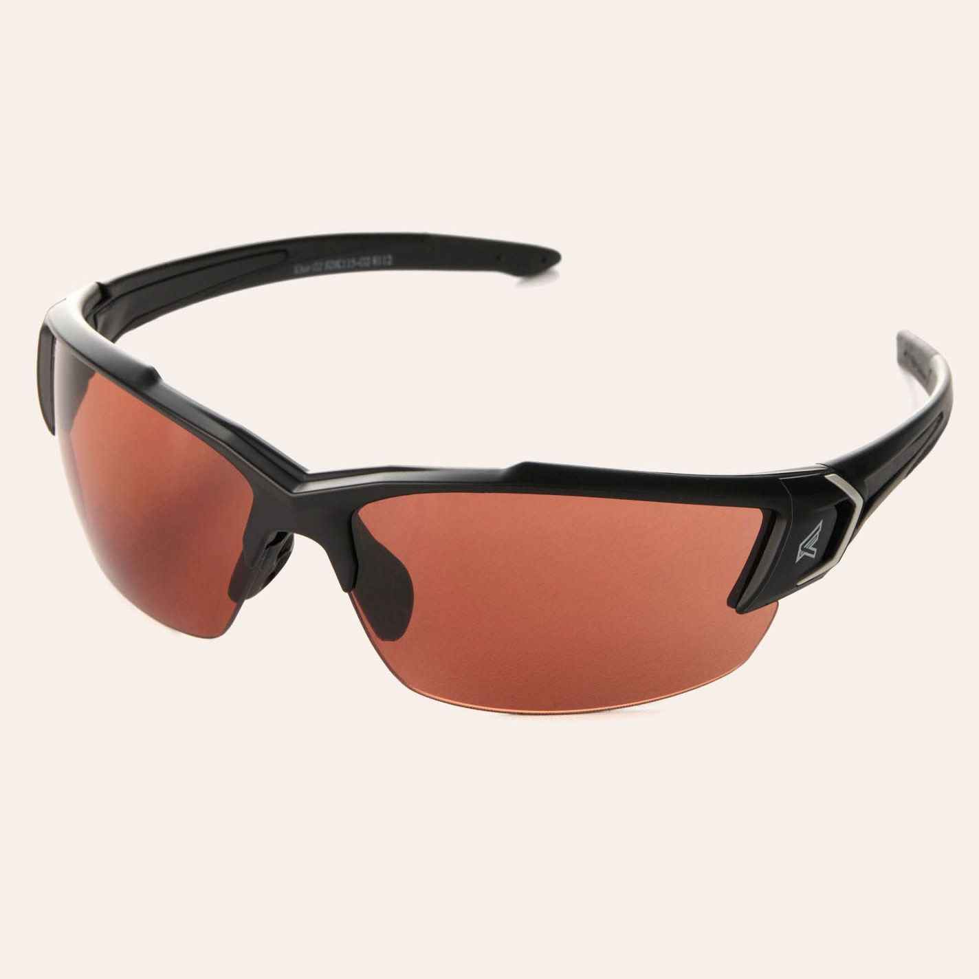 Edge Eyewear Khor G2 Black Frame Polarized Copper Driving Lens Safety ...