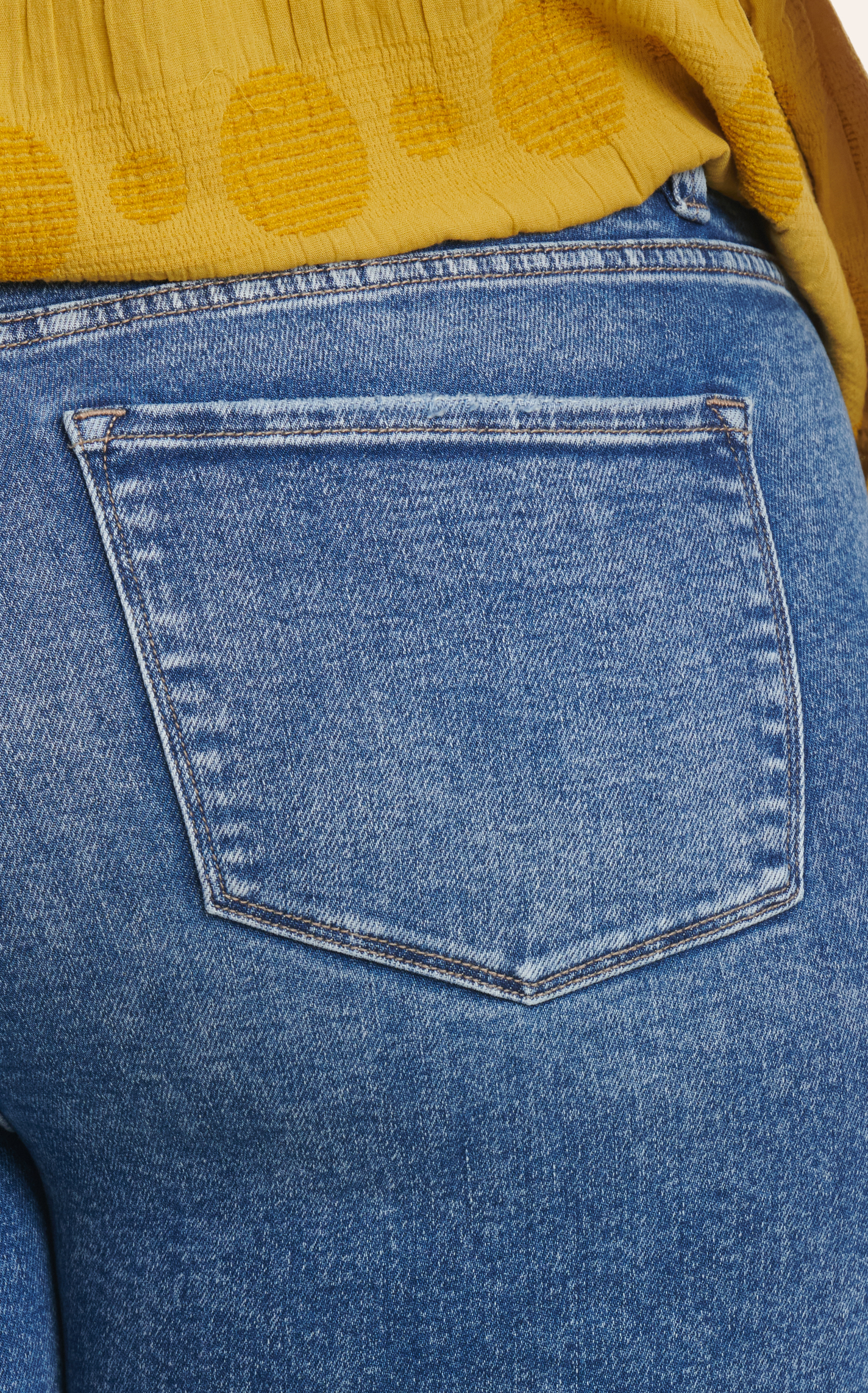 Lovervet by Vervet Women's Medium Wash Distressed Boot Cut Leg Jeans ...
