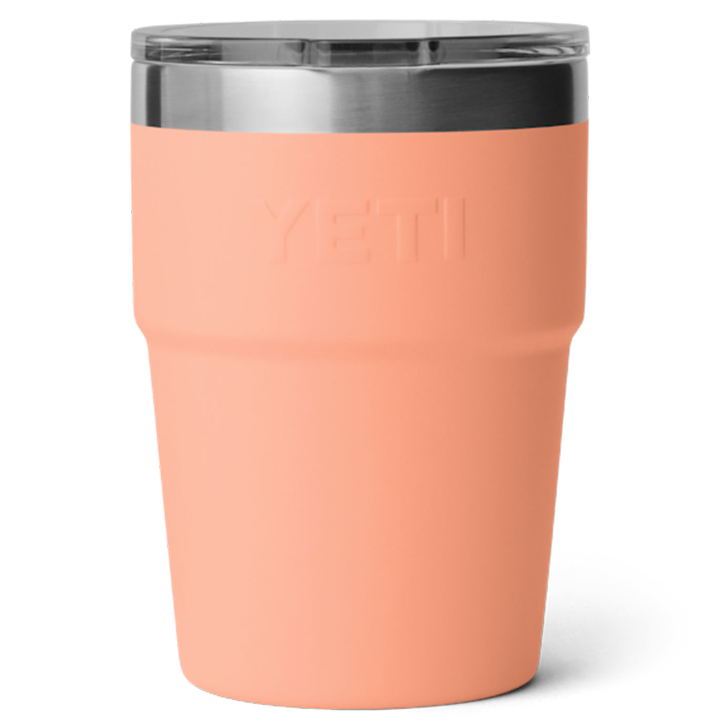 YETI Low Country Peach Rambler 16 oz Stackable with MagSlider Lid