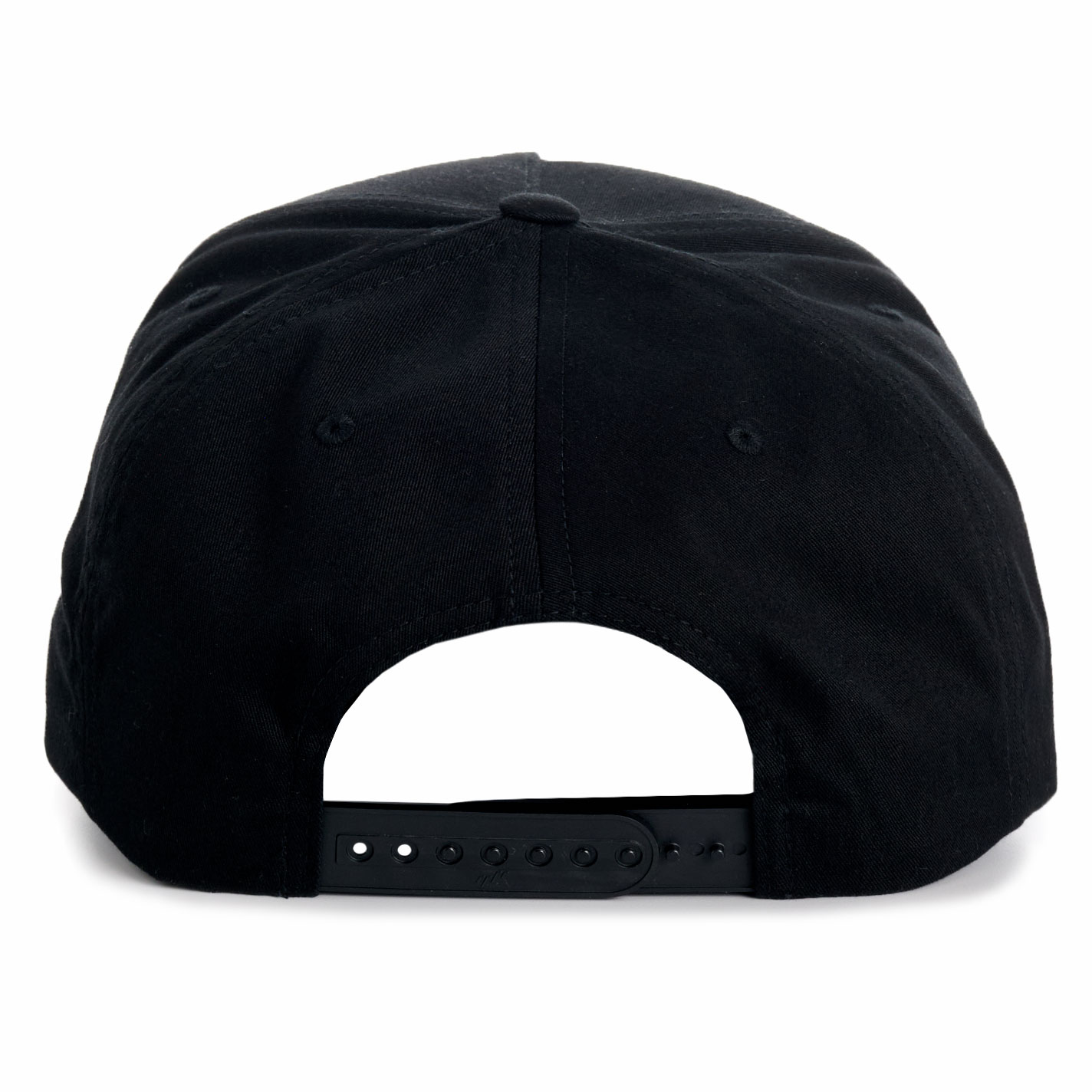 Whiskey Bent Hat Co. Black Grazer Logo Patch Cap