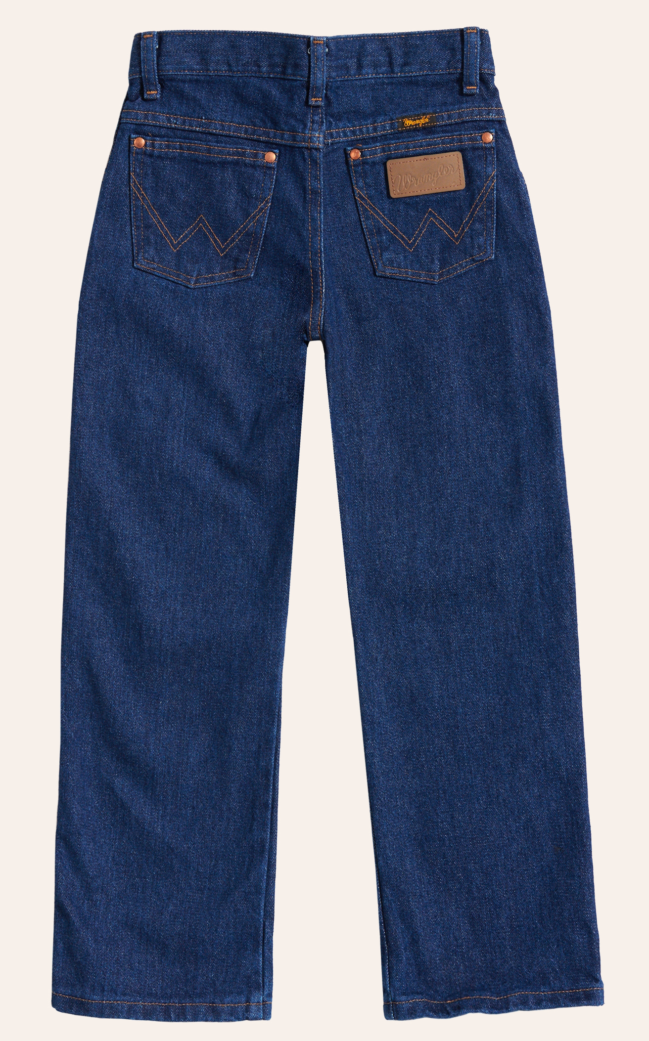 Wrangler Boys' Cowboy Cut Prewashed Indigo Original Fit Straight Leg ...