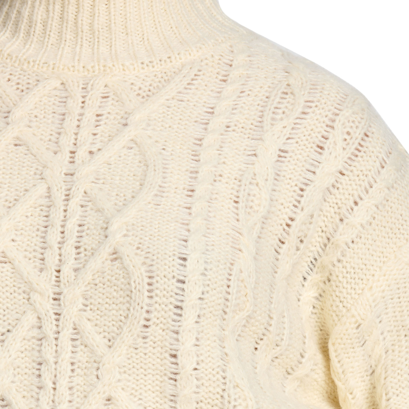 Double Zero Women's Cream Knit Sweater