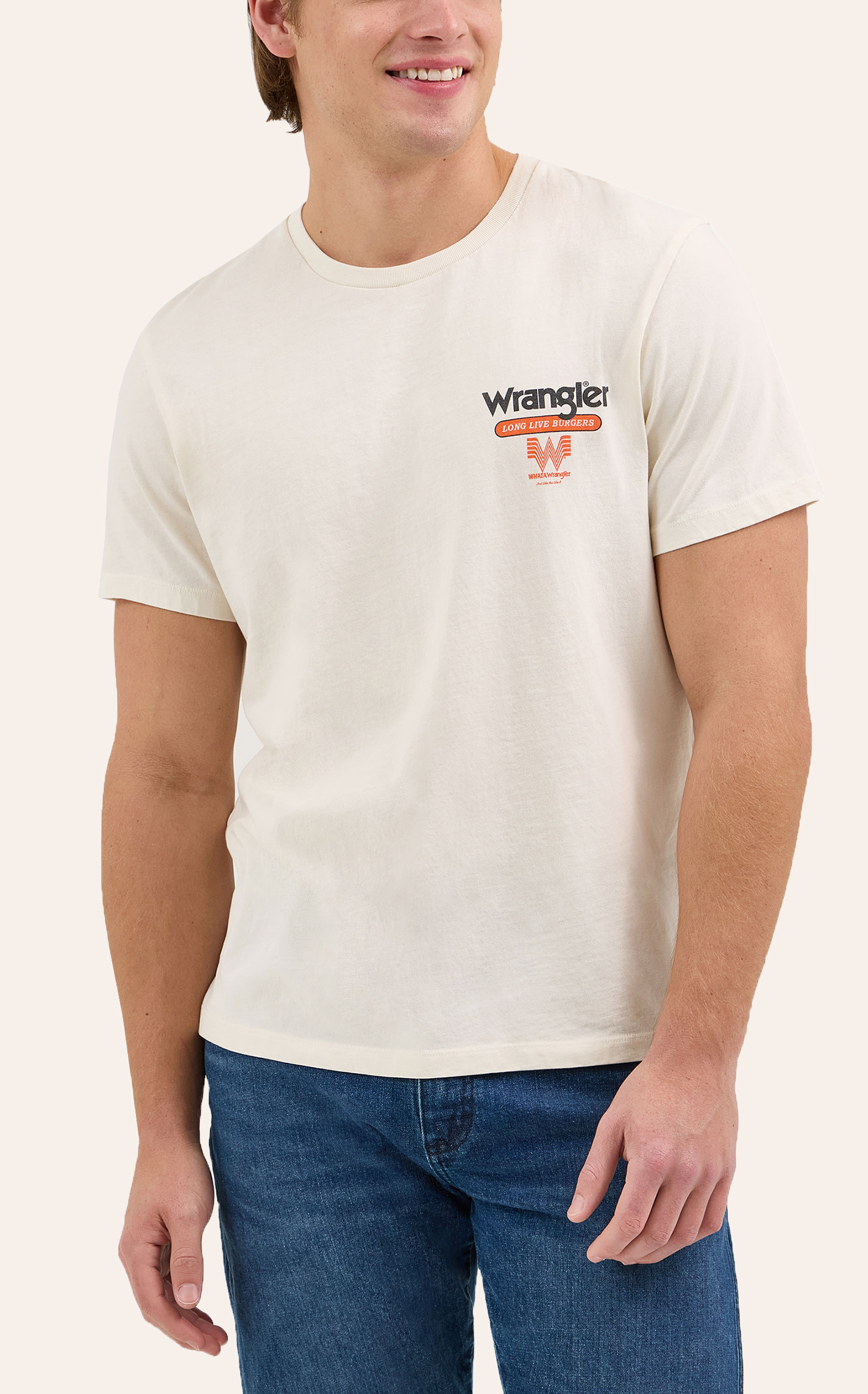 Wrangler x Whataburger White ‘Real Cowboys Eat Cowboy Burgers’ Short ...