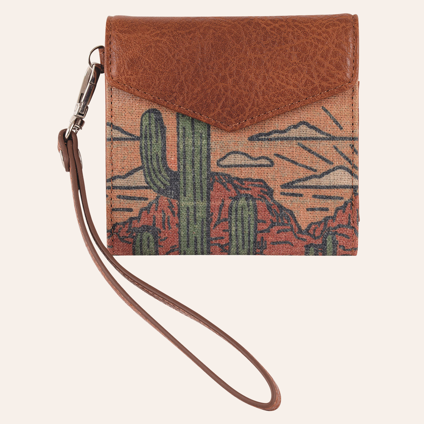 Red Dirt Hat Co. Mini Desert Scene Wristlet Wallet | Cavender's