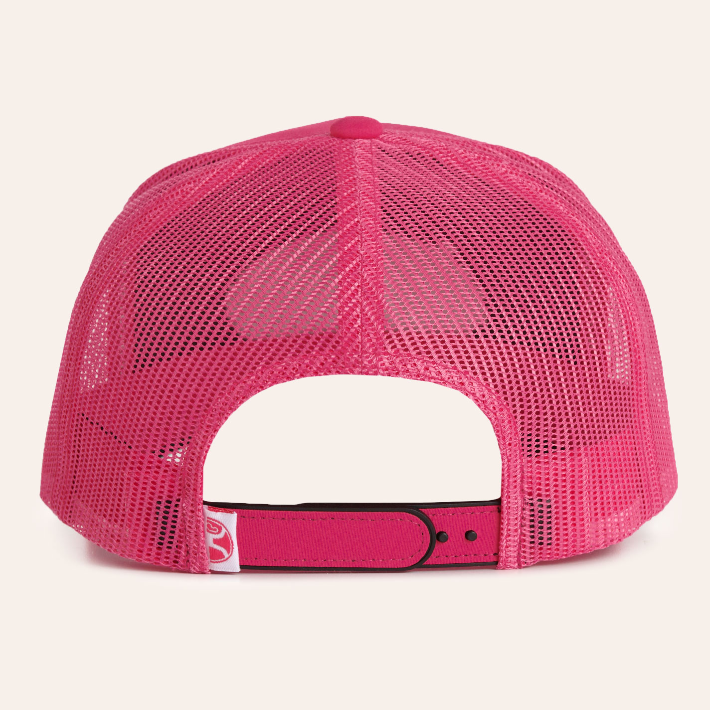 Hooey Men's Dark Pink Old School Cactus Ropes Patch Cap