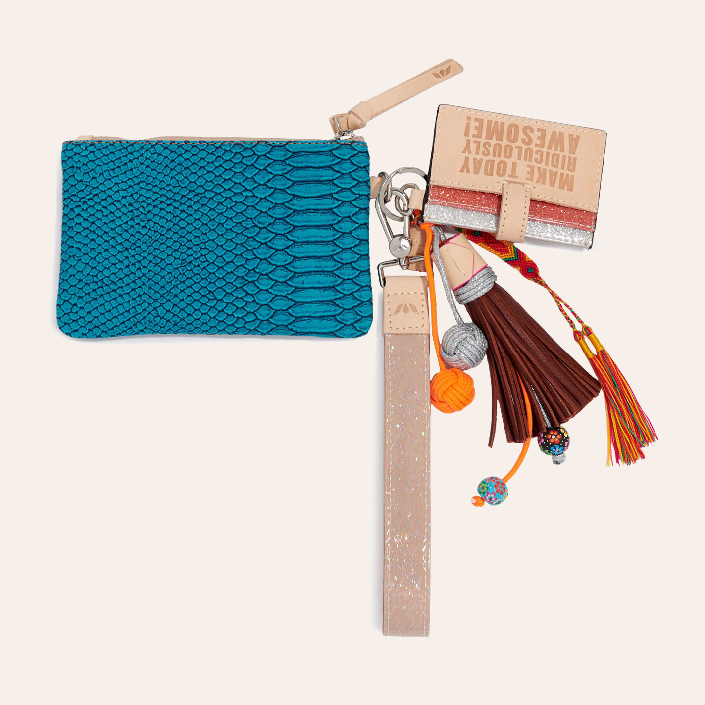 Consuela Indy Combi Turquoise Wristlet Wallet Set I Cavender's